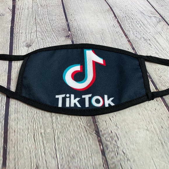 Accessories | Tik Tok Black Mask | Poshmark
